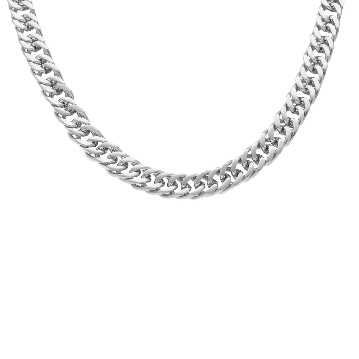 Ketting platte chain | Chunky chain kettingen | Shop bij Finaste.nl