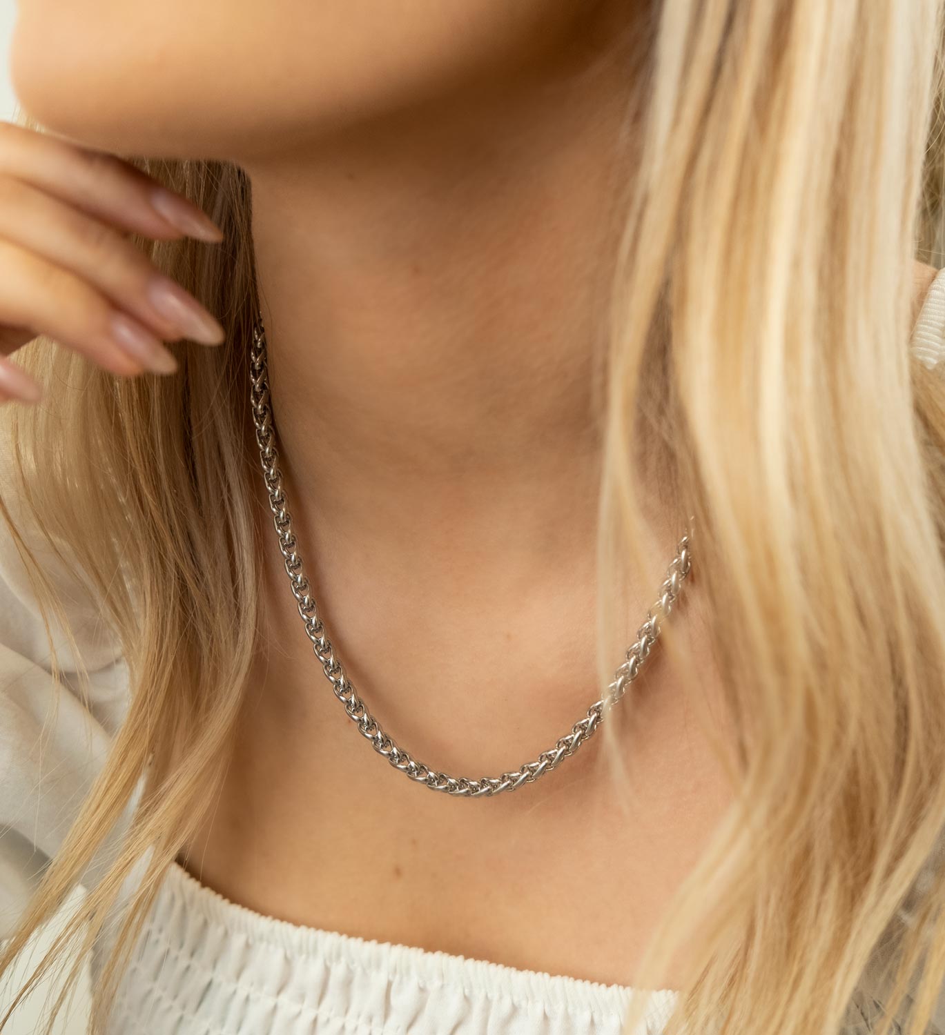 Ketting gevlochten chains | Schakelkettingen | Shop bij Finaste.nl