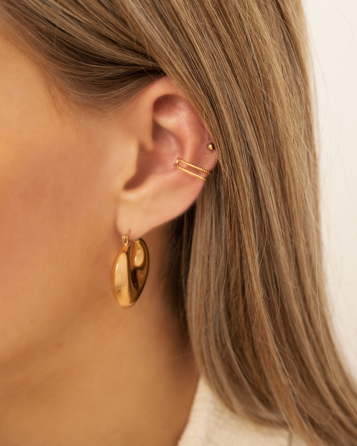 Ear cuffs | Ear cuff oorbellen goud & zilver | Finaste.nl
