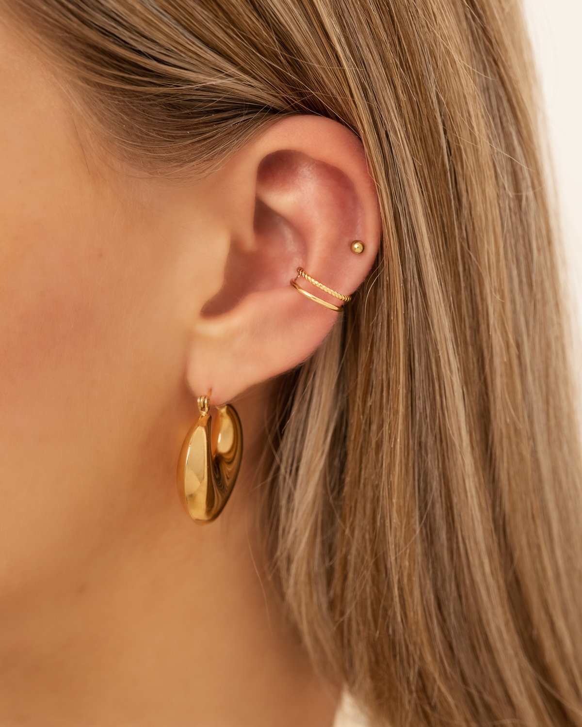 Ear cuffs | Ear cuff oorbellen goud & zilver | Finaste.nl